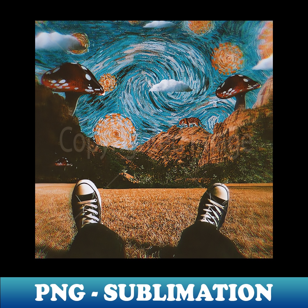 Surrealism World - PNG Transparent Sublimation File - Create - Inspire ...