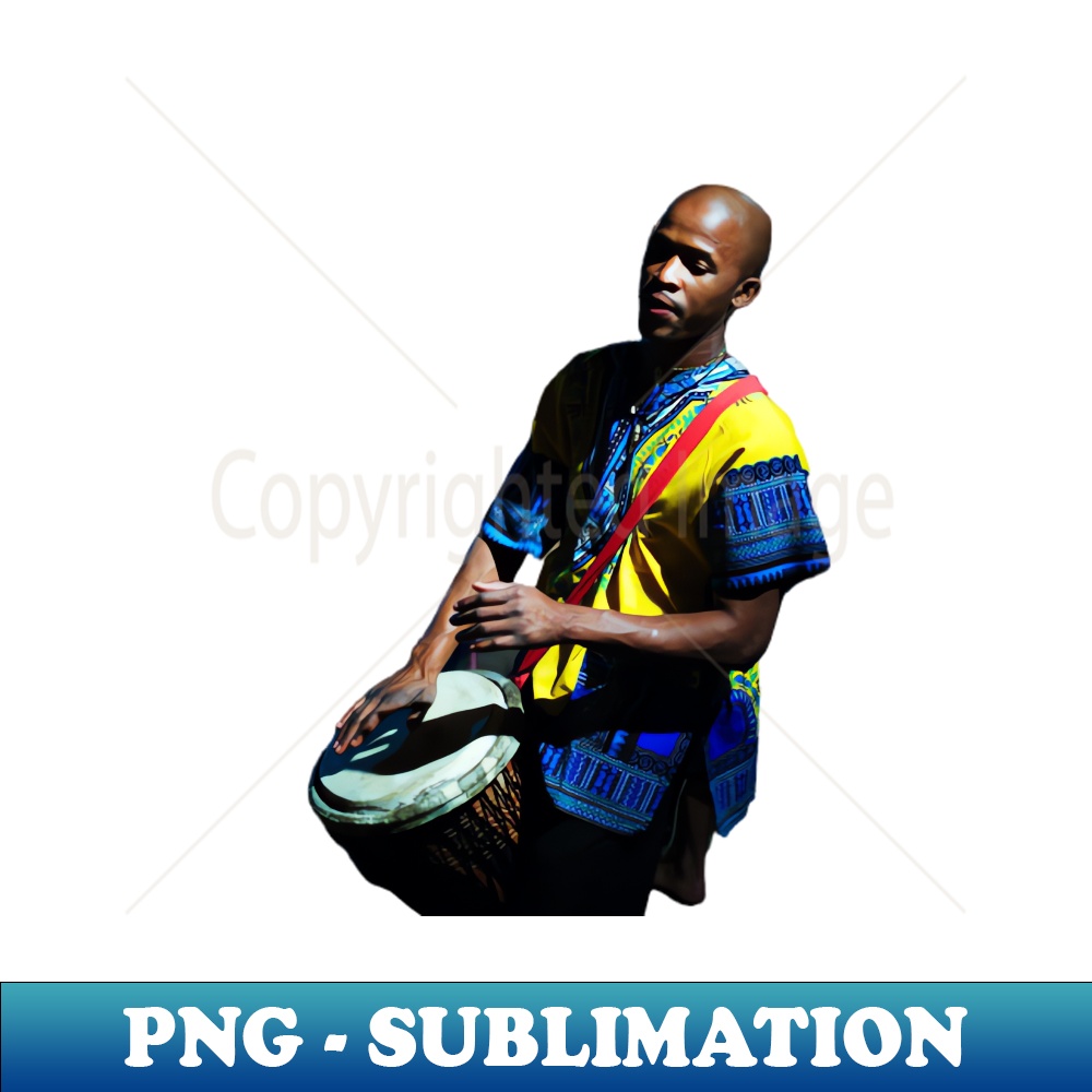 African Drummer - Signature Sublimation PNG File - Stunning - Inspire ...