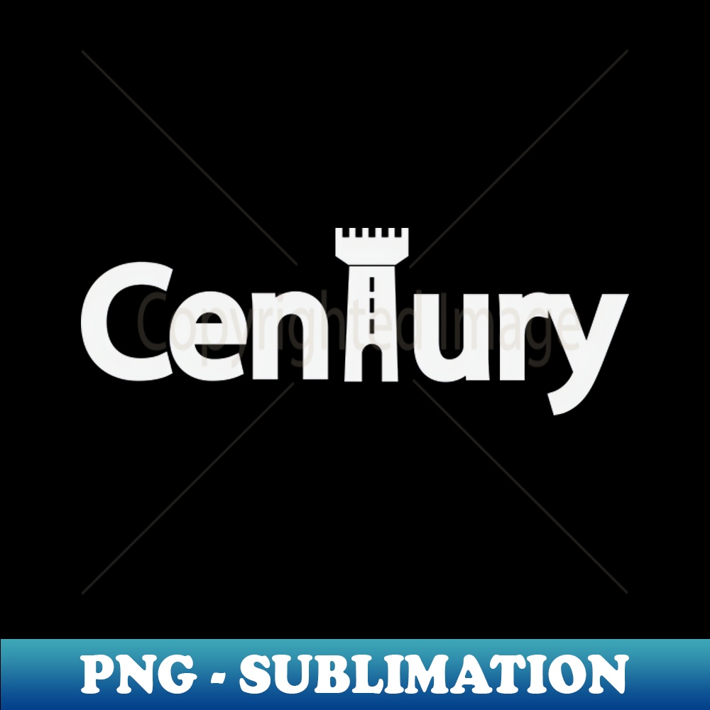 Century artistic text design - PNG Sublimation Digital Downl | Inspire ...