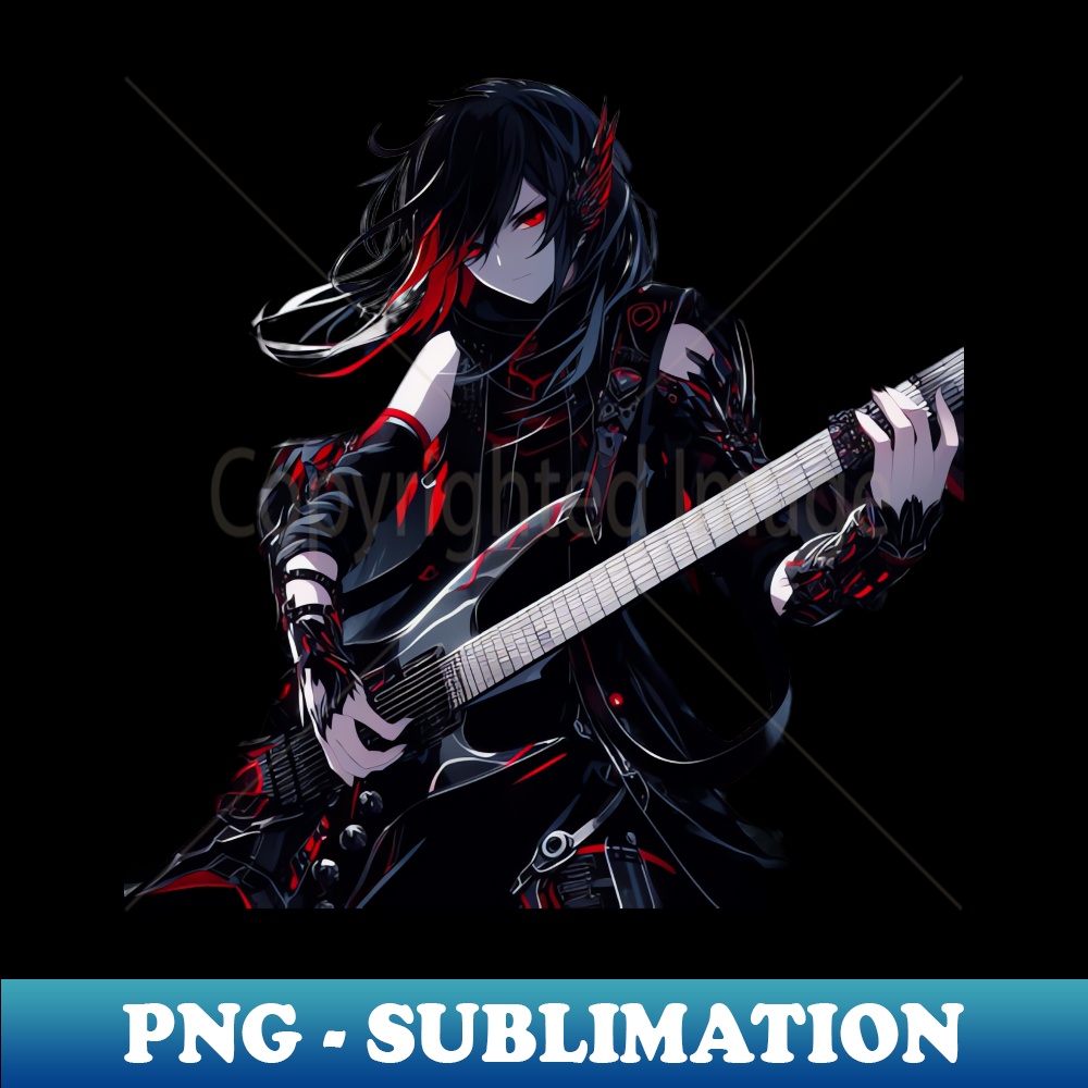 Mean Rocker Guy - PNG Transparent Sublimation File - Transfo | Inspire ...