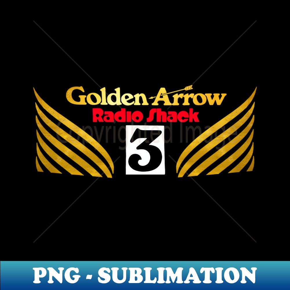 Golden Arrow Frame Buggy Decal 80s Retro RC Toys - PNG Trans | Inspire ...