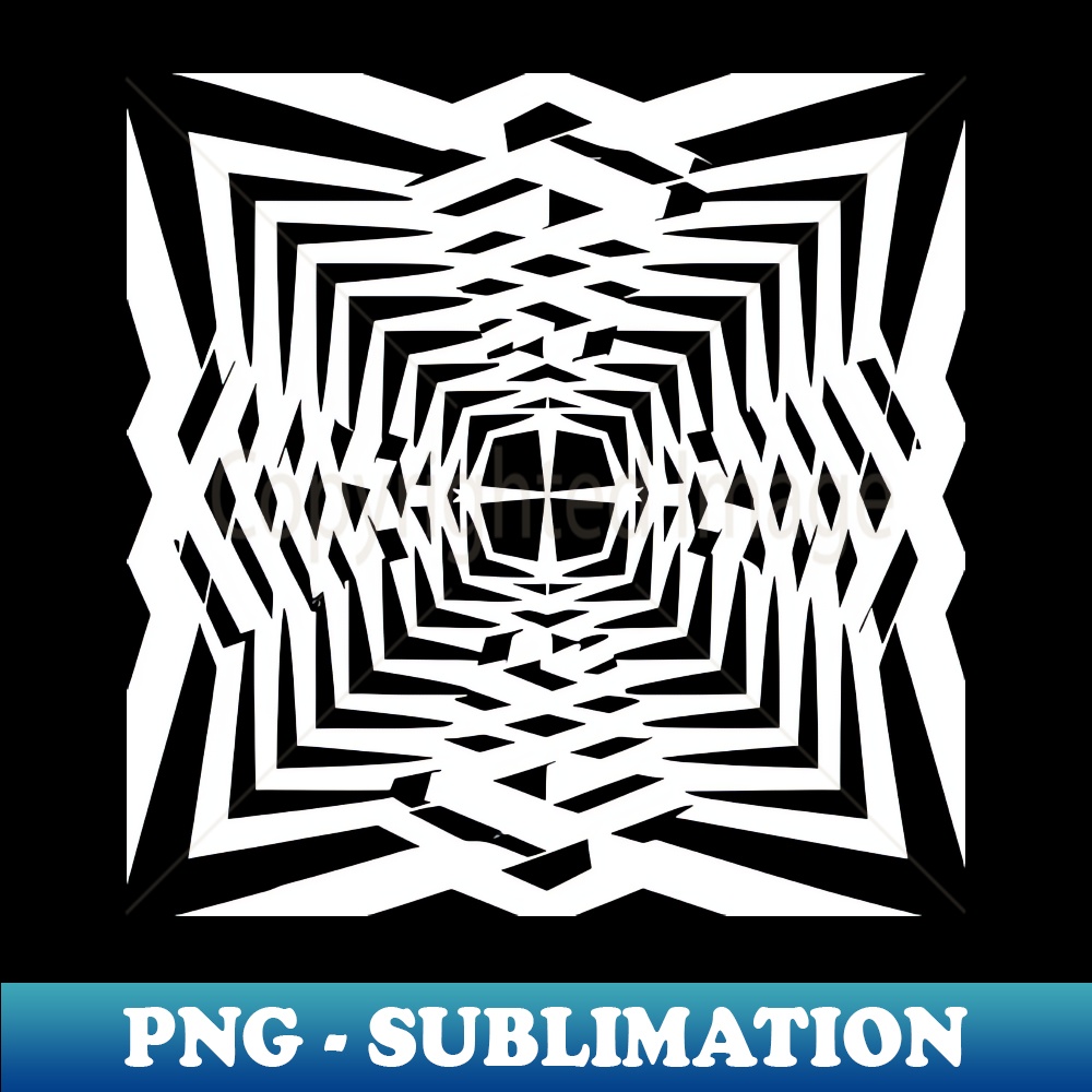 Optical Illusion Design - Signature Sublimation PNG File - C | Inspire Uplift