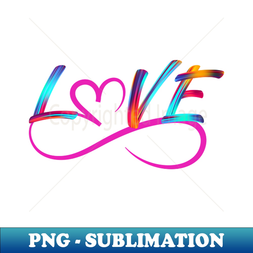 Infinity Love - Instant Sublimation Digital Download - Perfe | Inspire ...