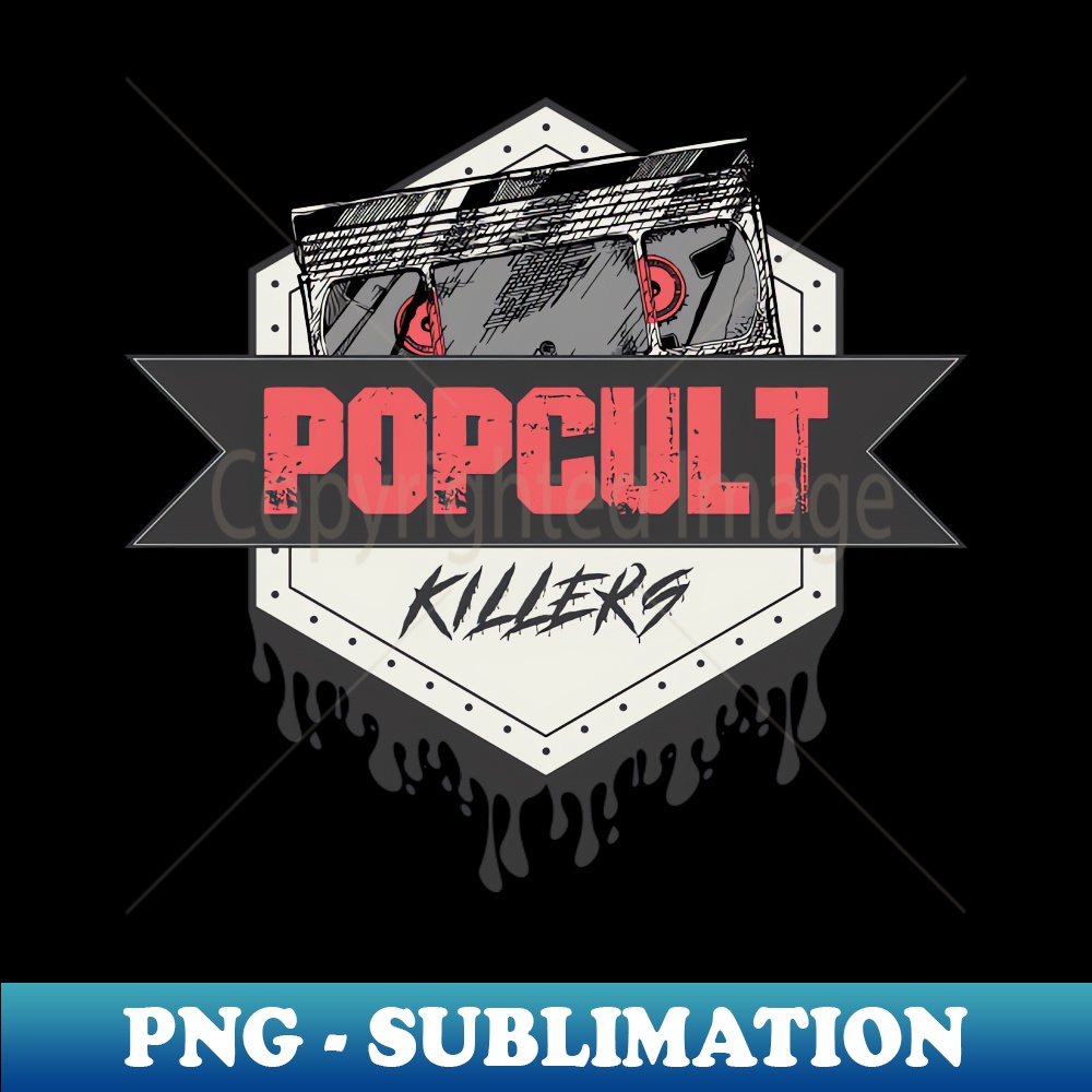 PopCultKillers Logo - VHS - PNG Transparent Sublimation File | Inspire ...