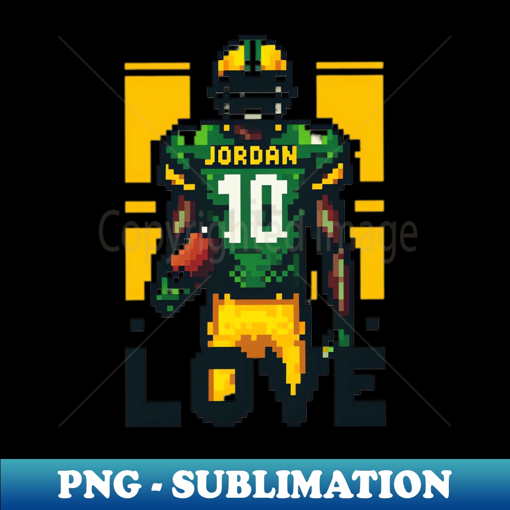 Jordan Love - PNG Transparent Sublimation File - Capture Ima | Inspire ...