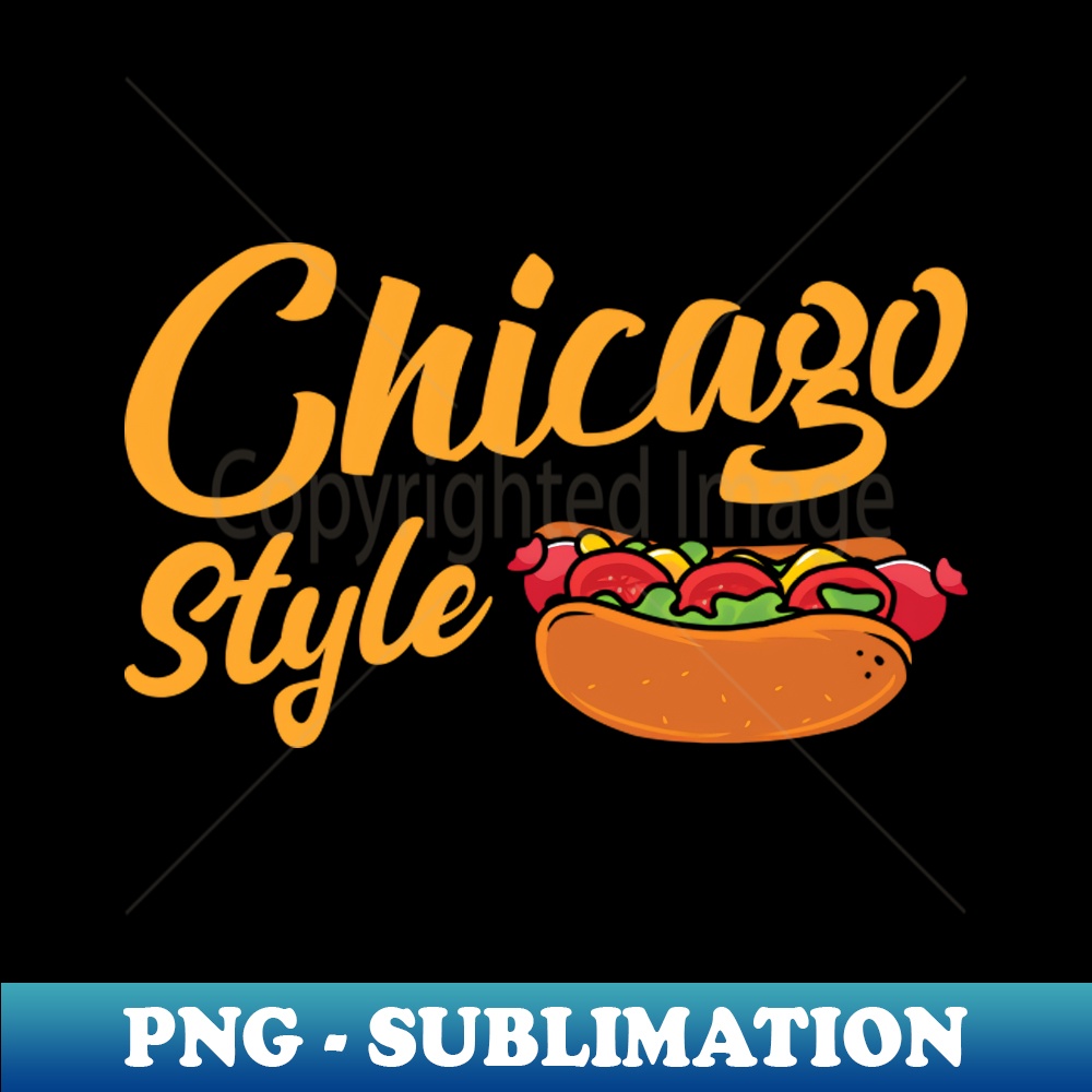 chicago style hot dog - PNG Transparent Digital Download Fil | Inspire ...