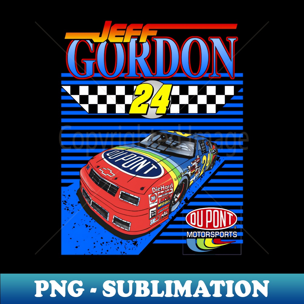 Jeff Gordon Vintage - Instant Sublimation Digital Download - | Inspire ...