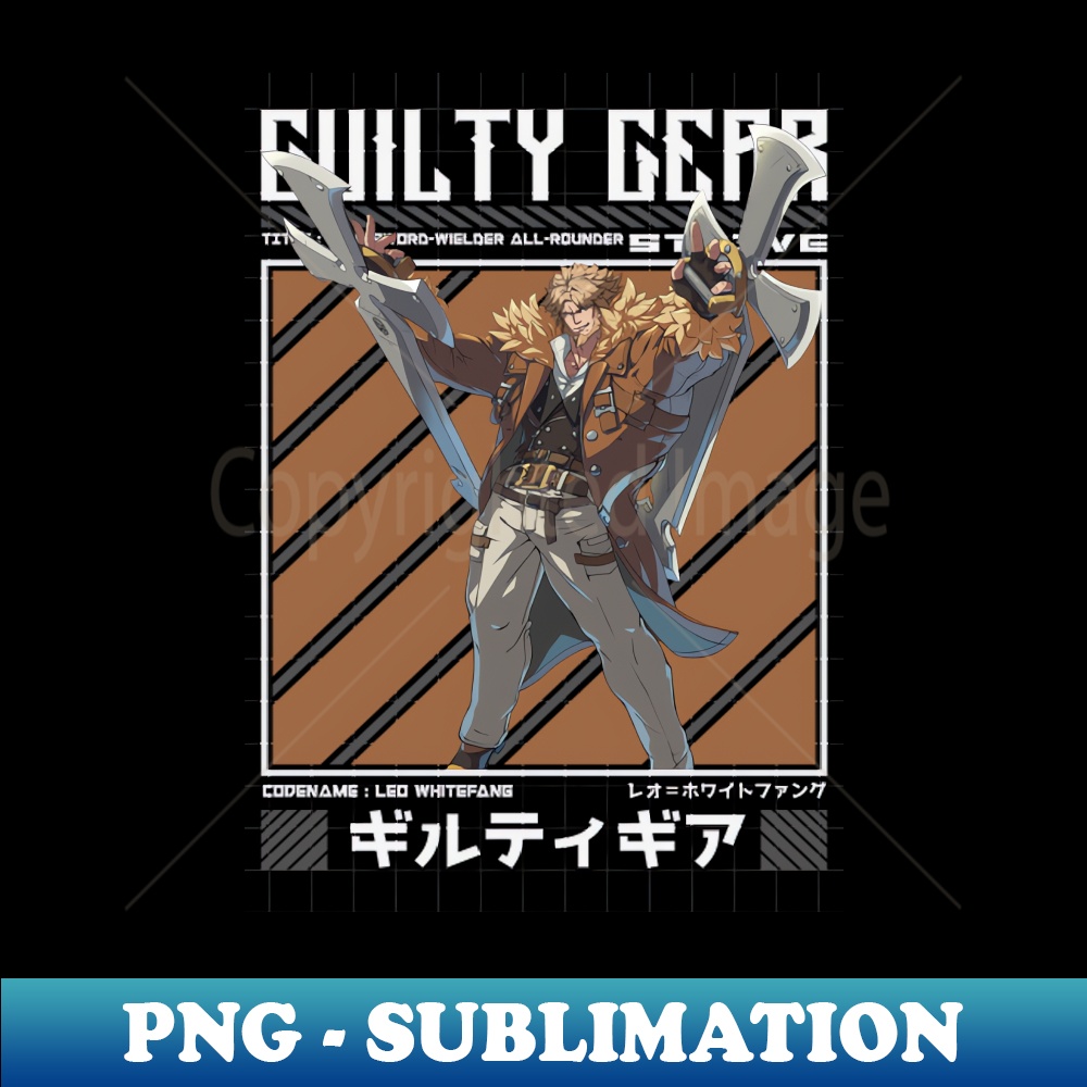 Leo Whitefang - Guilty Gear Strive - Modern Sublimation PNG | Inspire ...