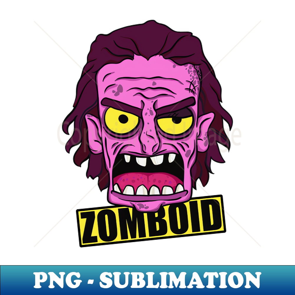 Zomboid - Sunburn Variant - High-Resolution PNG Sublimation | Inspire Uplift