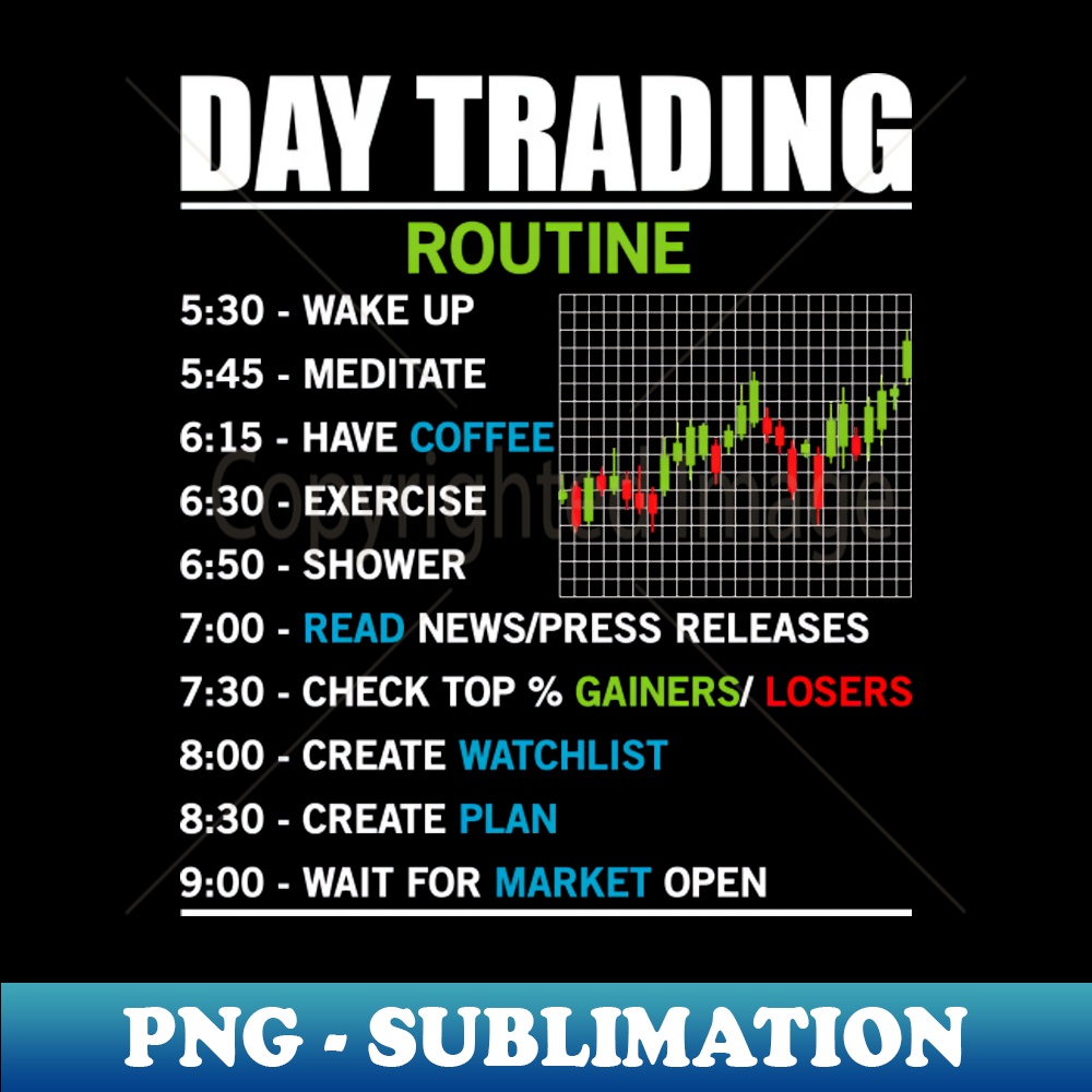 Day Trading Stock Exchange Routine Checklist Shares - Instan | Inspire ...