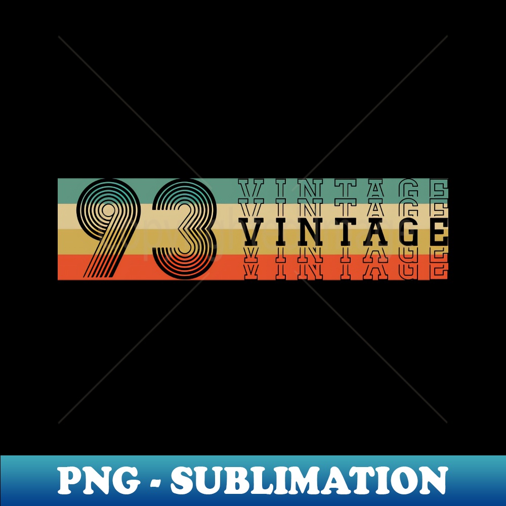 Vintage 1993 - Aesthetic Sublimation Digital File - Stunning | Inspire ...