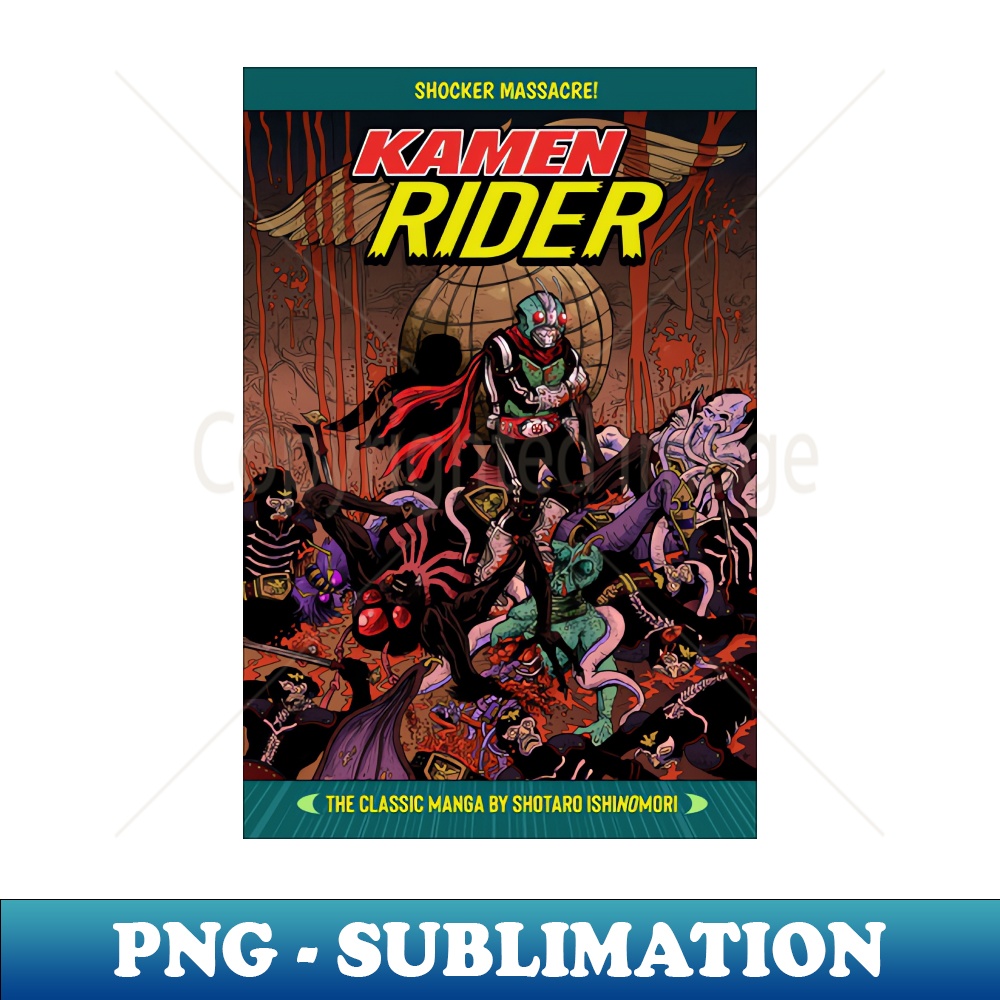 Kamen Rider - Shocker Massacre - High-Resolution PNG Sublima - Inspire ...