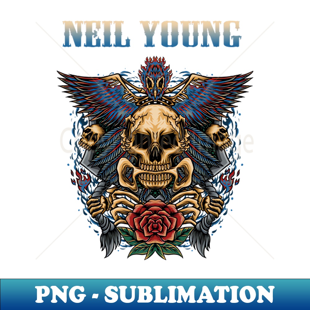 NEIL YOUNG BAND - Signature Sublimation PNG File - Bring You | Inspire ...