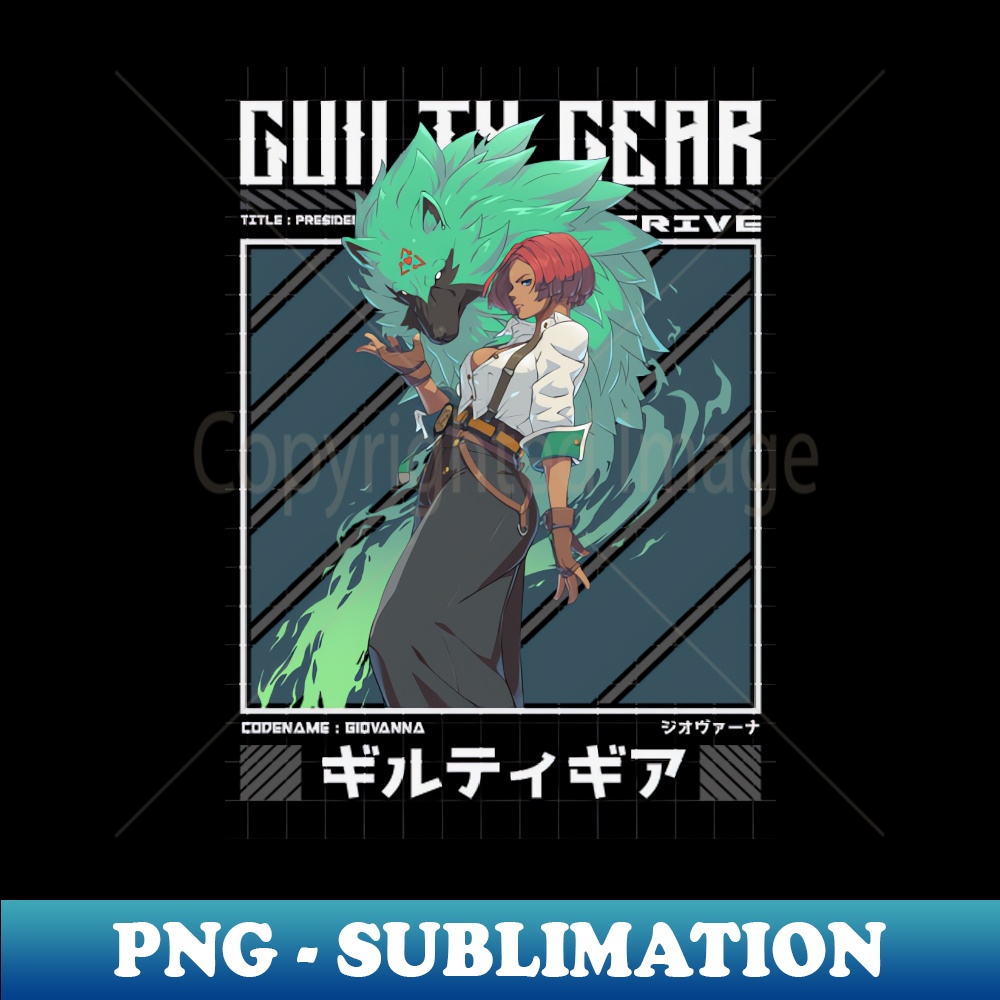 Giovanna - Guilty Gear Strive - PNG Transparent Digital Down | Inspire ...