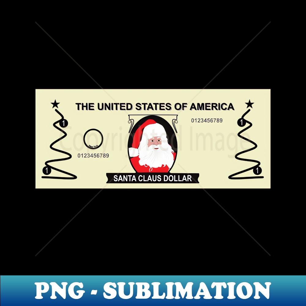 Banknote with image of Santa Claus - PNG Transparent Sublima | Inspire ...