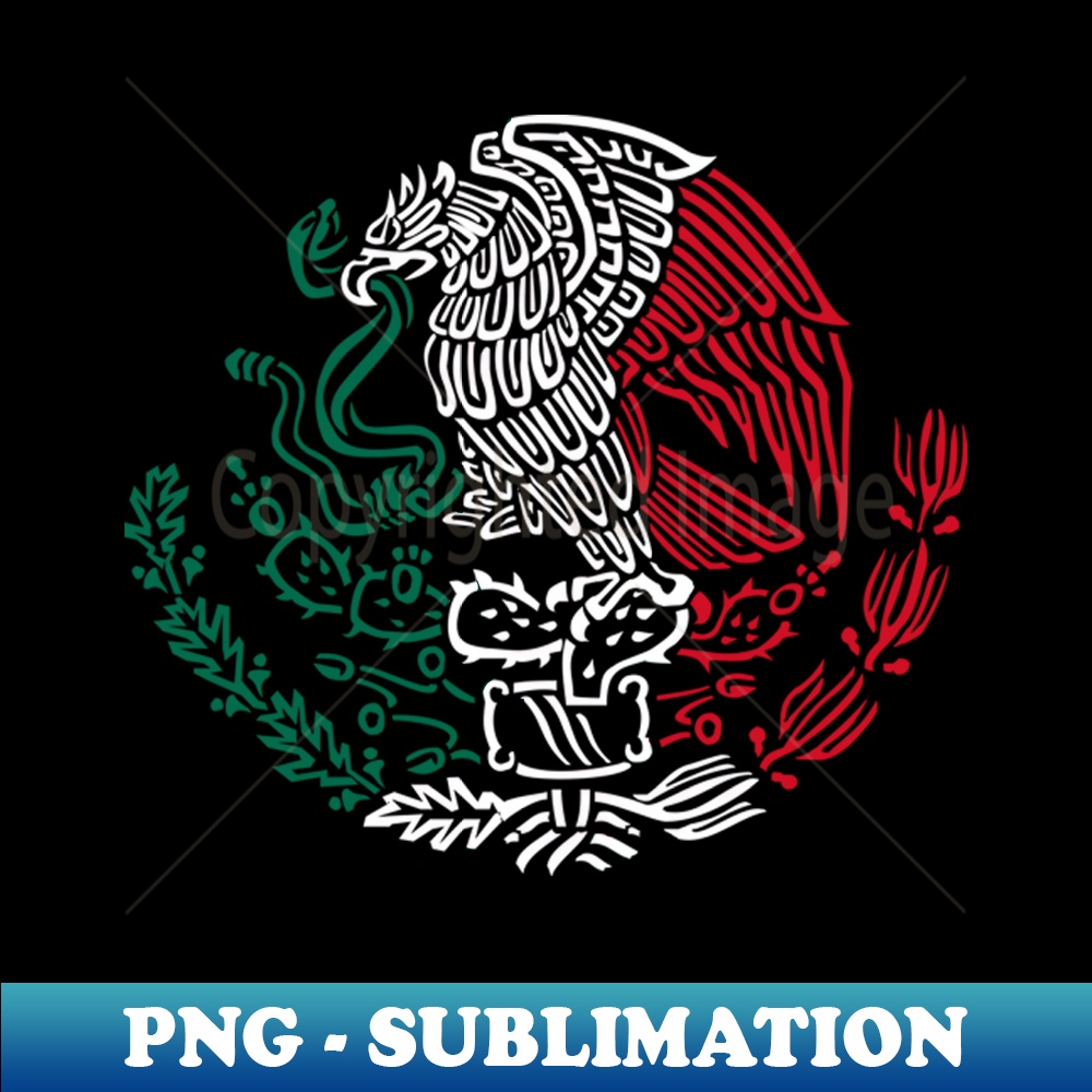 Mexican Flag Eagle