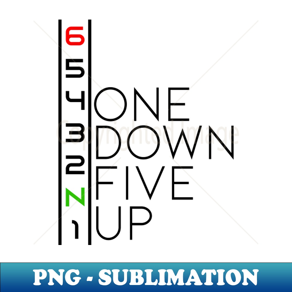 65432N1 One Down Five Up - PNG Sublimation Digital Download | Inspire ...