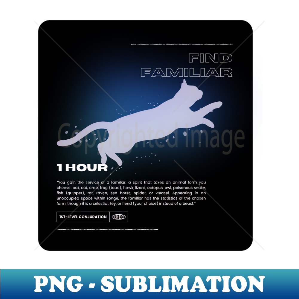 Find Familiar Dnd 5e Spells Tarot Card Dungeons and Dragons | Inspire ...