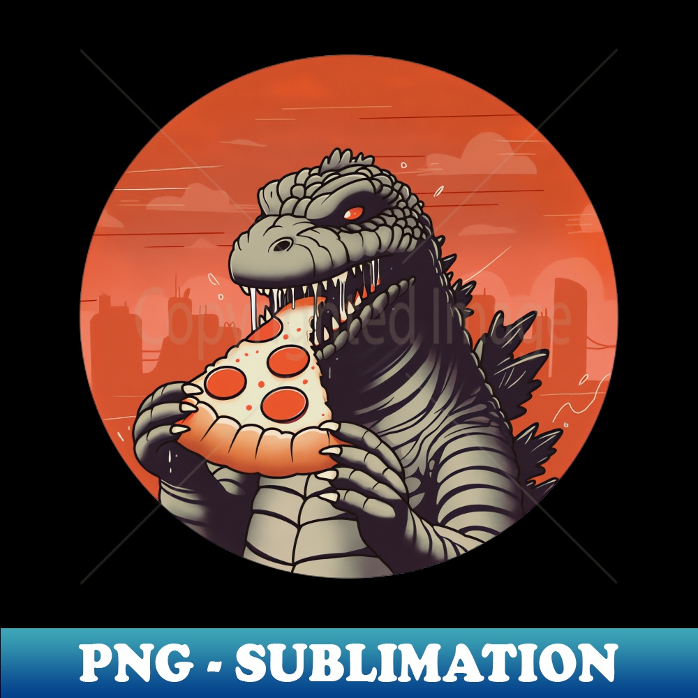 Godzilla breakfast club - PNG Transparent Sublimation Design | Inspire ...