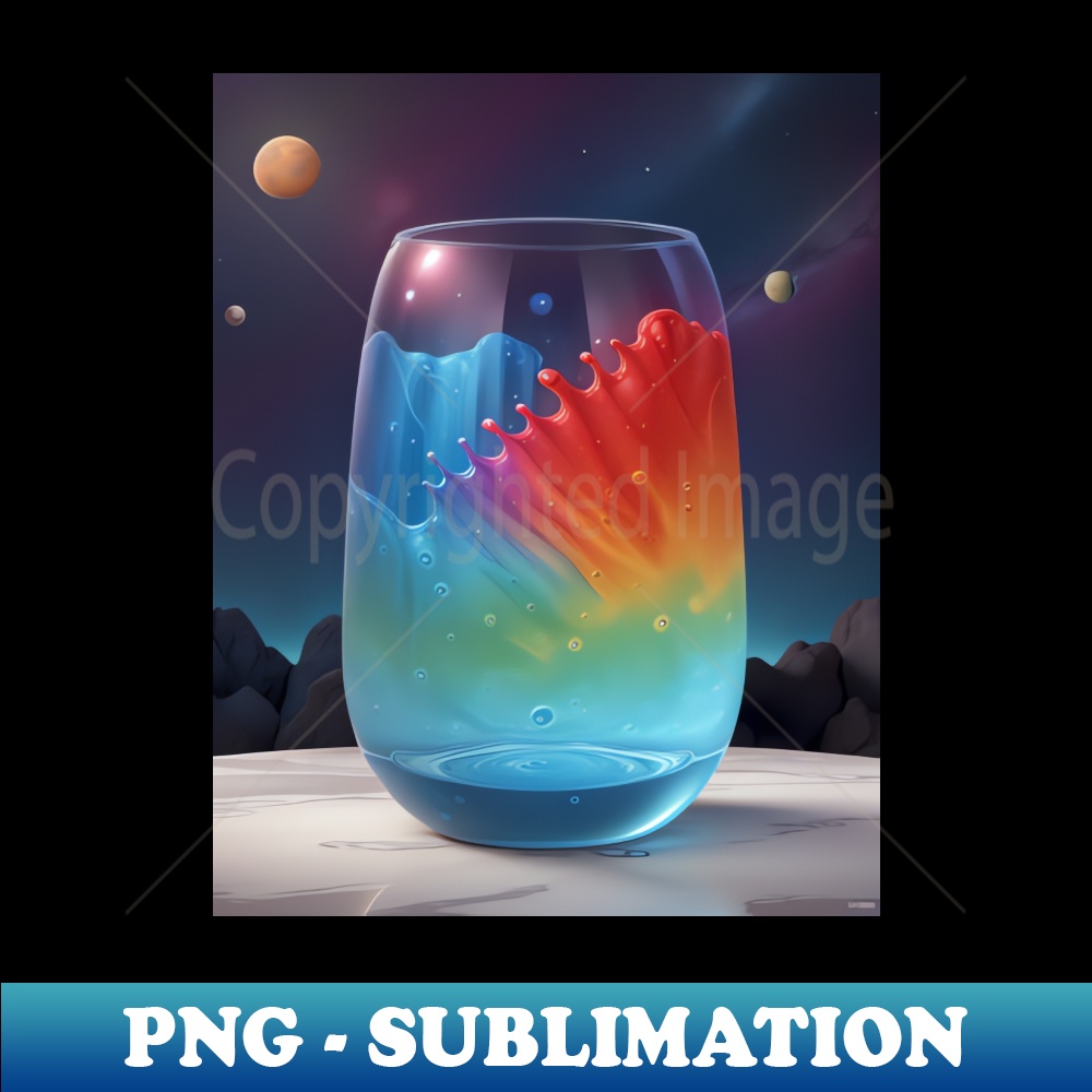 Glass Half Full - Aesthetic Sublimation Digital File - Boost - Inspire ...