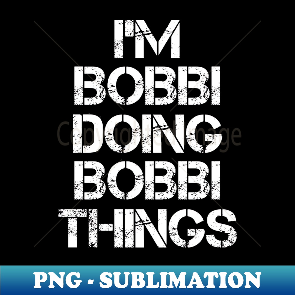 Bobbi - Sublimation-Ready PNG File - Transform Your Sublimat | Inspire ...
