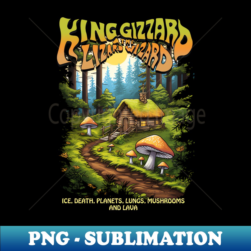 King Gizzard The Lizard Wizard - Fan made design - Elegant | Inspire Uplift