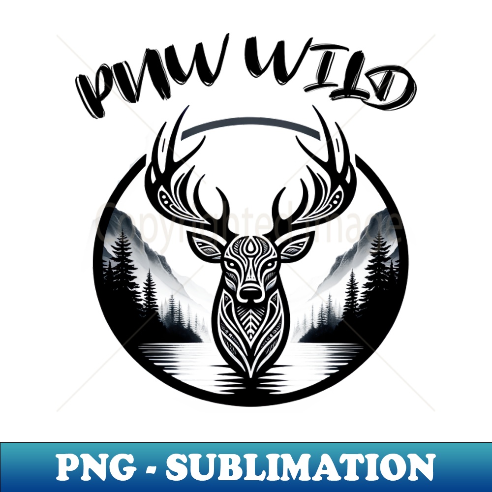 PNW WYLD Tribal Deer pacific northwest antlers nature wildli | Inspire ...