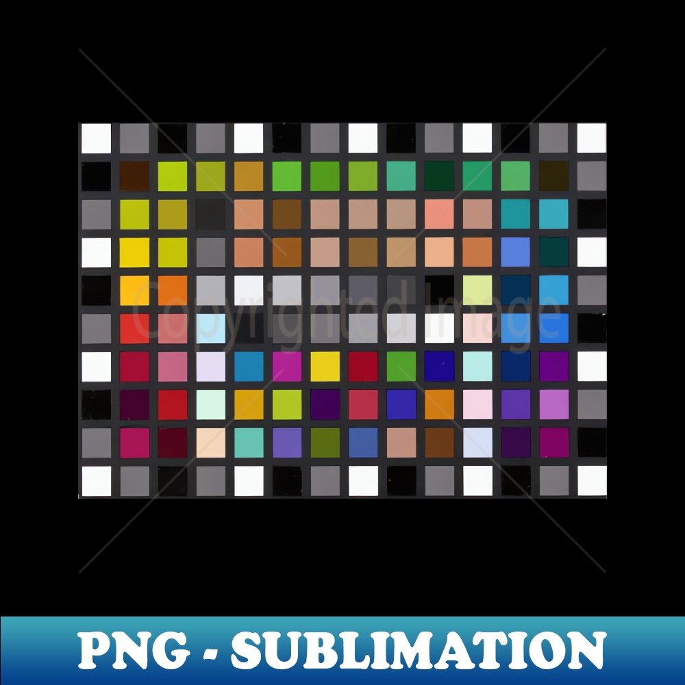Colour Checker Grid - Exclusive Sublimation Digital File - V - Inspire ...