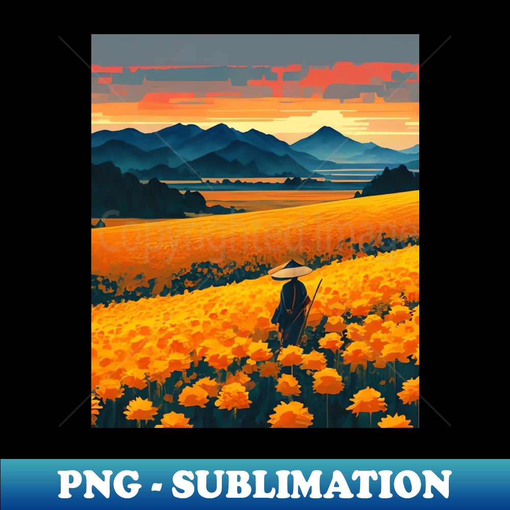Yellow Flowers - Journey To Mount Fuji - PNG Transparent Sub | Inspire ...