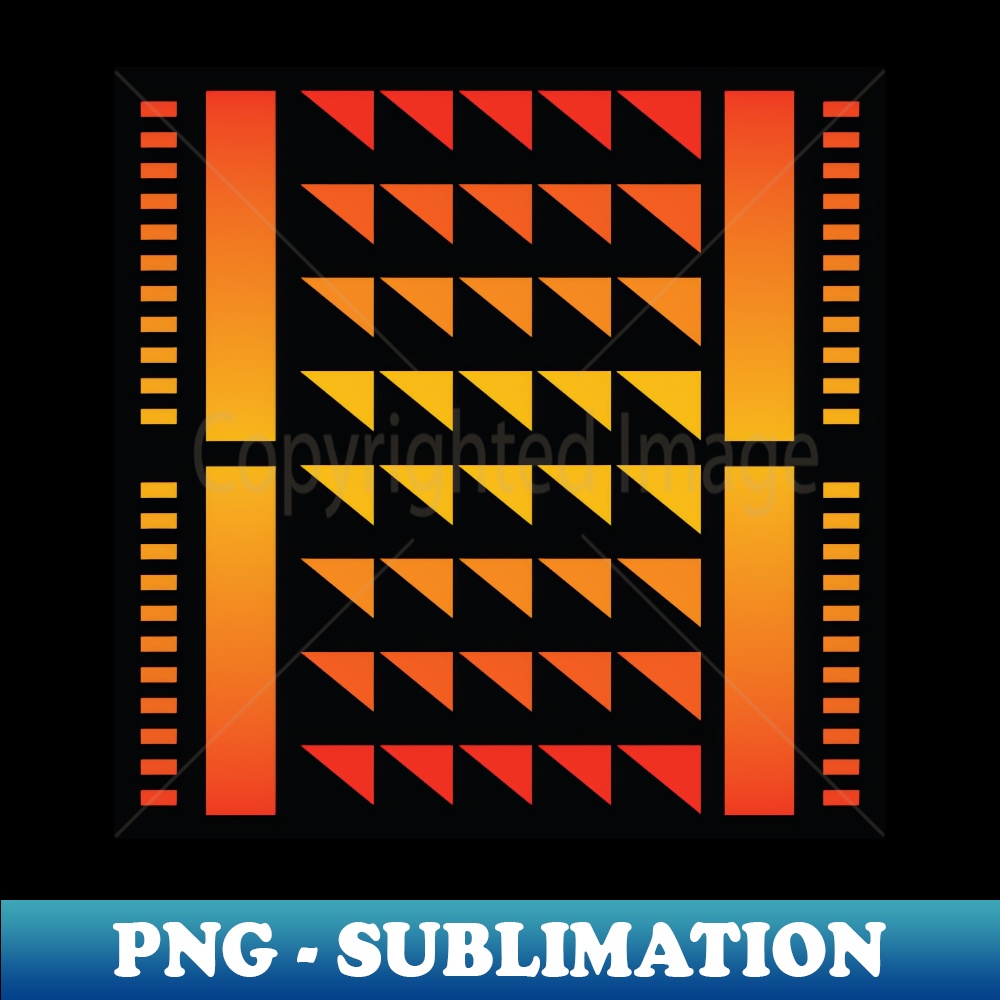 Dimensional Levels - V4 Orange - Geometric Art Dimensions - | Inspire ...