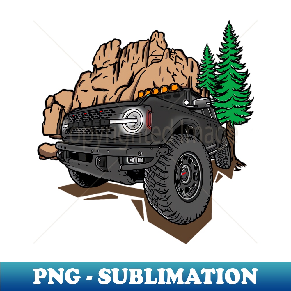 Ford Bronco Design - Black Bronco - Aesthetic Sublimation Di | Inspire ...