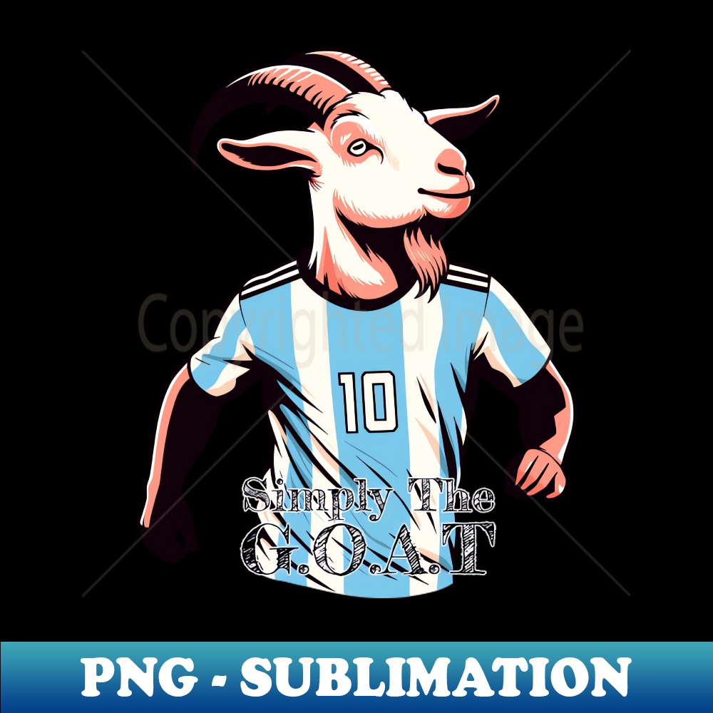 Soccer Legend Goat - Ultimate GOAT Tribute - Instant Sublima | Inspire ...