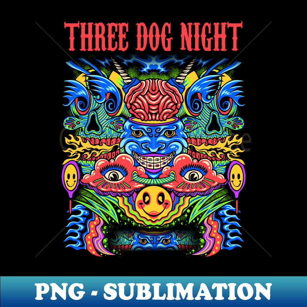 THREE AND DOG BAND - Decorative Sublimation PNG File - Perfe | Inspire ...