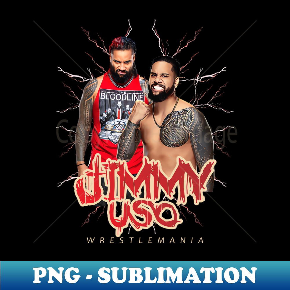 jimmy uso - High-Resolution PNG Sublimation File - Create wi | Inspire ...
