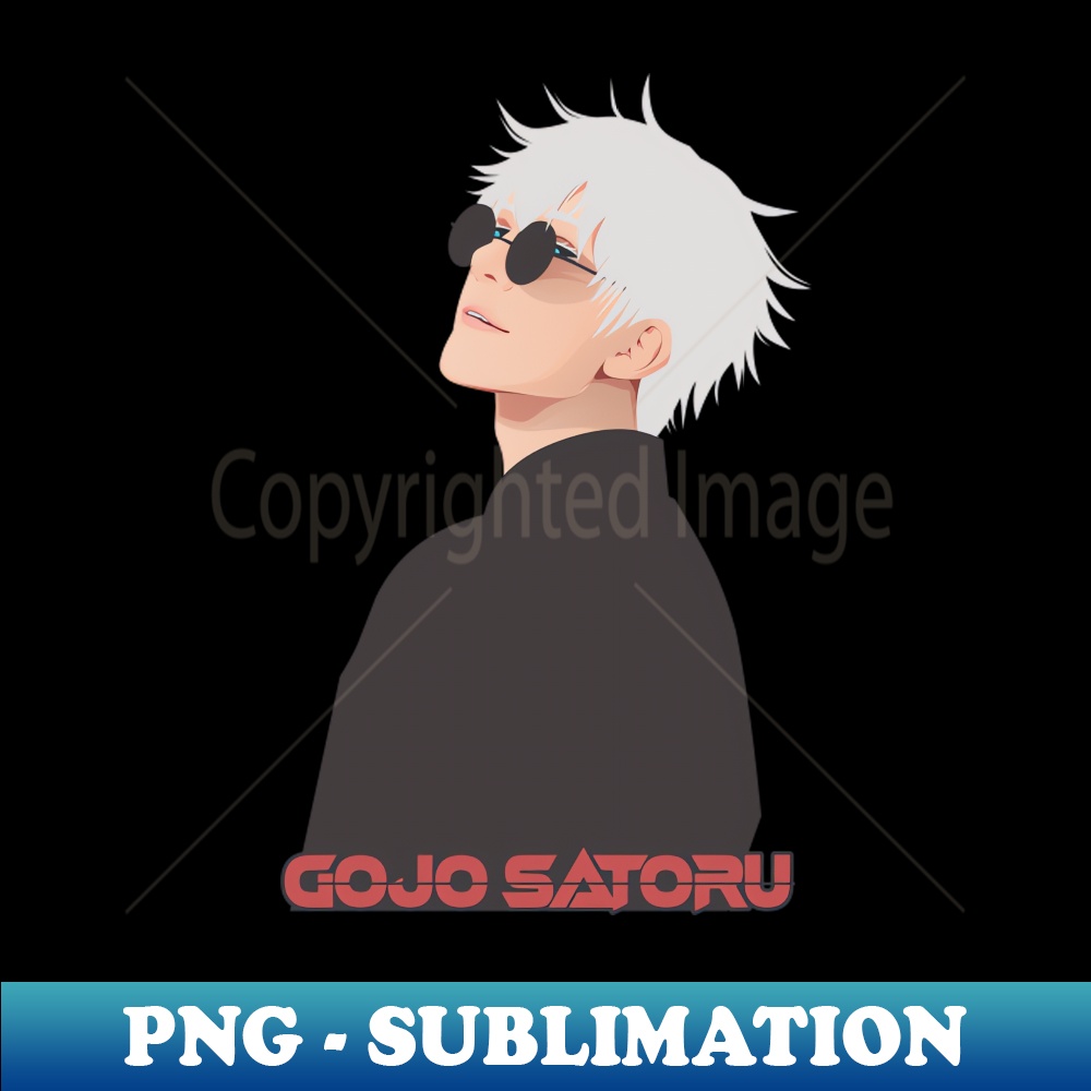 Gojo Satoru Red - Signature Sublimation PNG File - Spice Up | Inspire ...