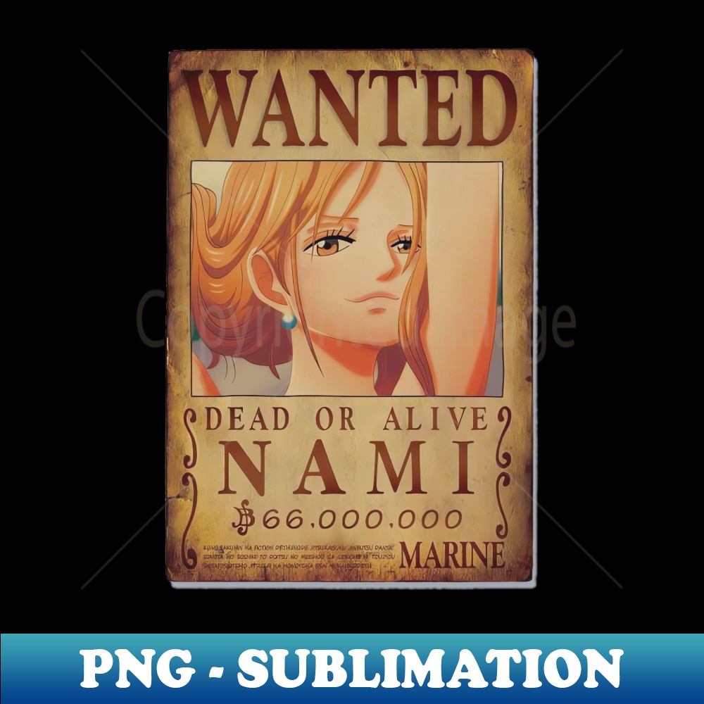 Nami Wanted Poster - 66 Million berries - One Piece Wanted P | Inspire ...