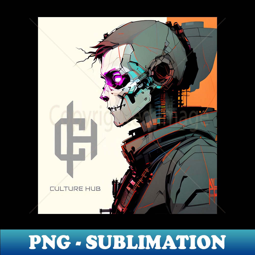 Culture Hub Cyber Hip Hop Skull - Aesthetic Sublimation Digi | Inspire ...