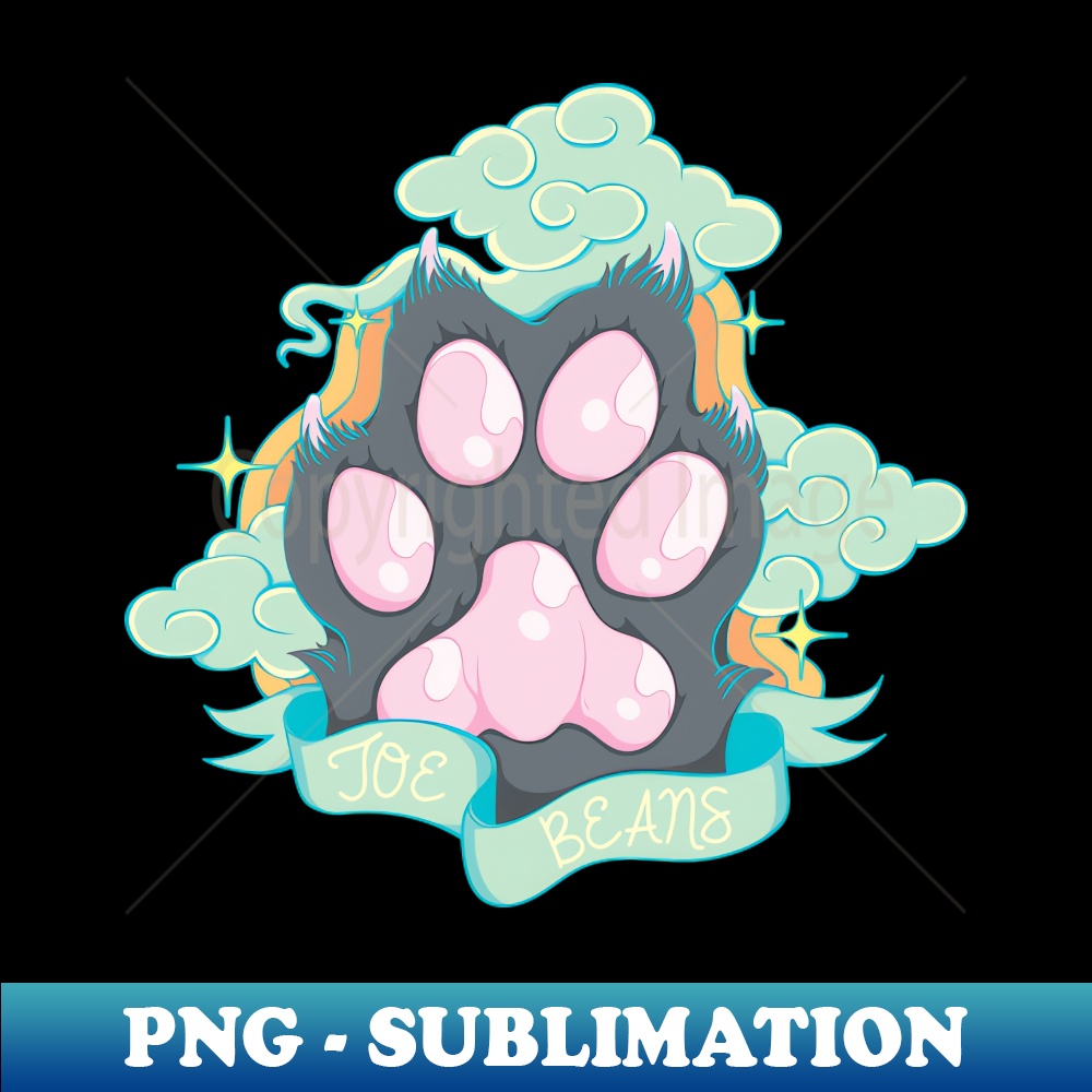 Grey Cat Toe Beans - Stylish Sublimation Digital Download - | Inspire ...