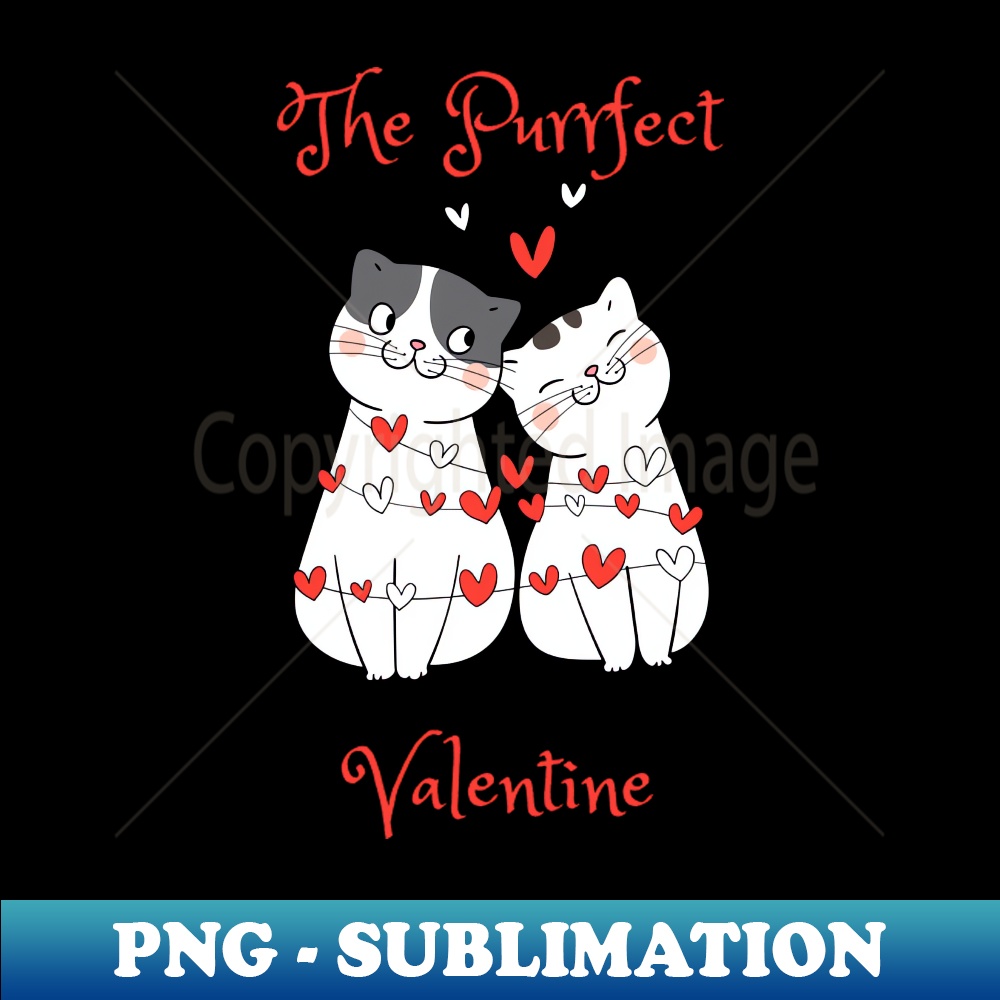 Valentines Day - The Purrfect Valentine - PNG Transparent Su - Inspire ...