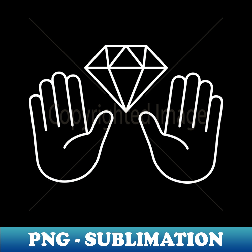 Diamond Hands - Instant Sublimation Digital Download - Perfe | Inspire ...