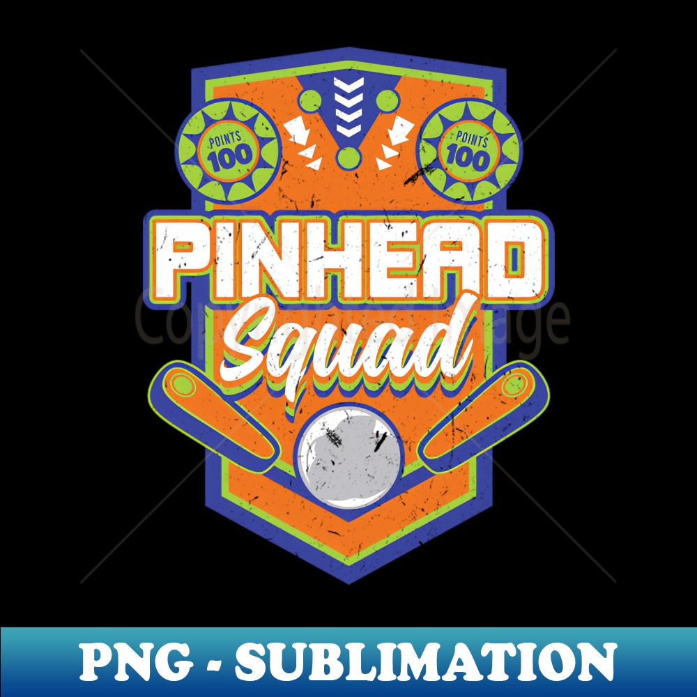Pinhead Squad - Pinball - PNG Transparent Sublimation Design | Inspire ...