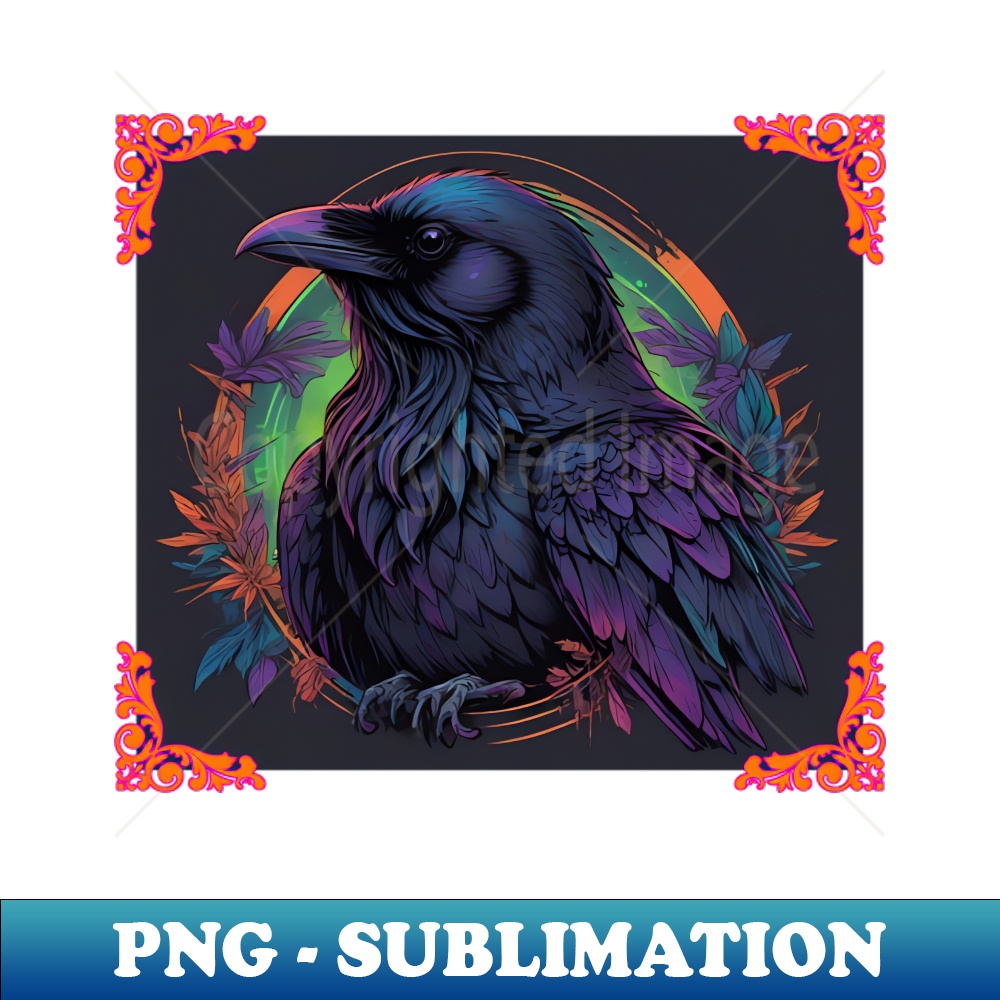 RAVEN NEON COLOR SCHEME DESIGN - High-Resolution PNG Sublima | Inspire ...