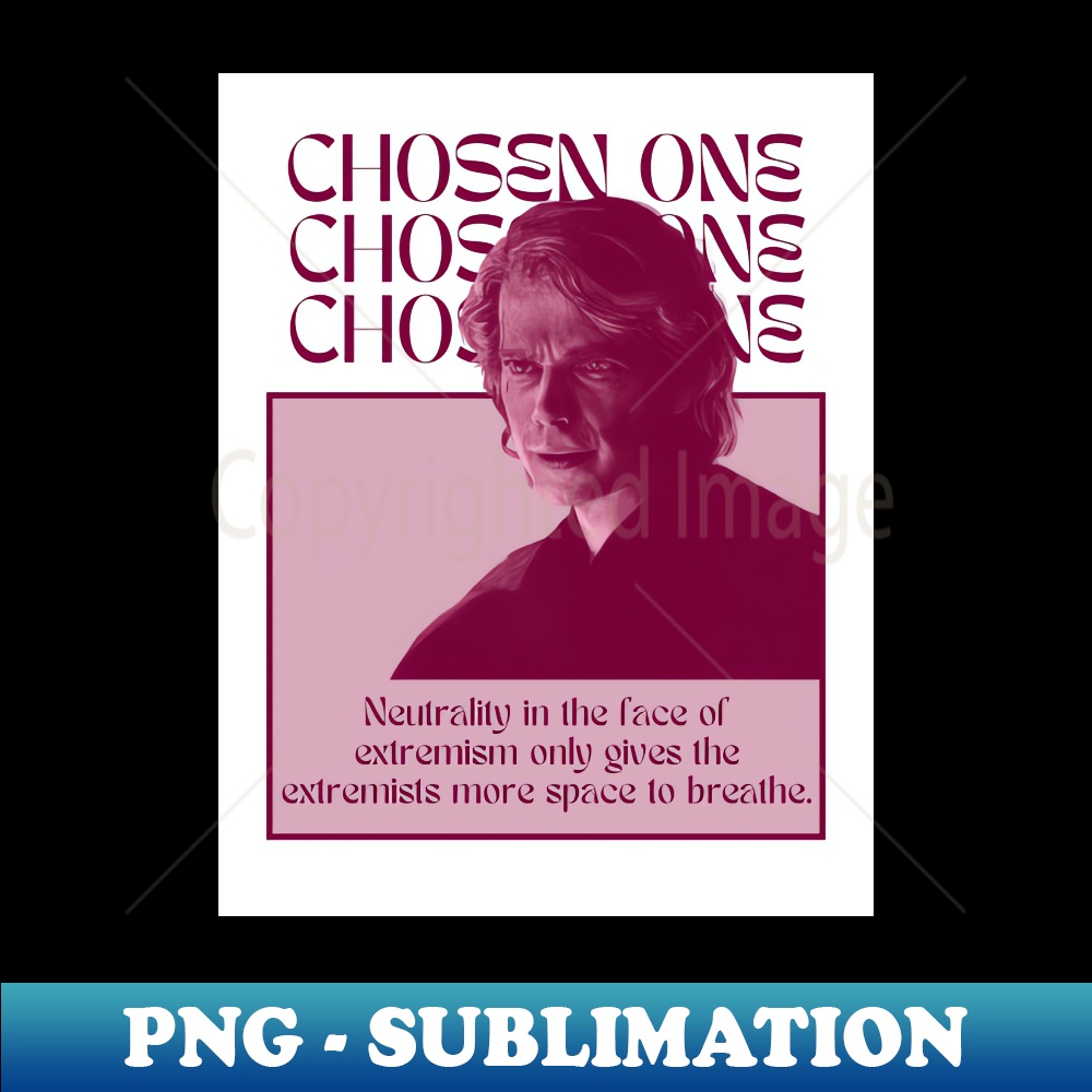Anakin The Chosen One - Decorative Sublimation PNG File - Vi | Inspire ...