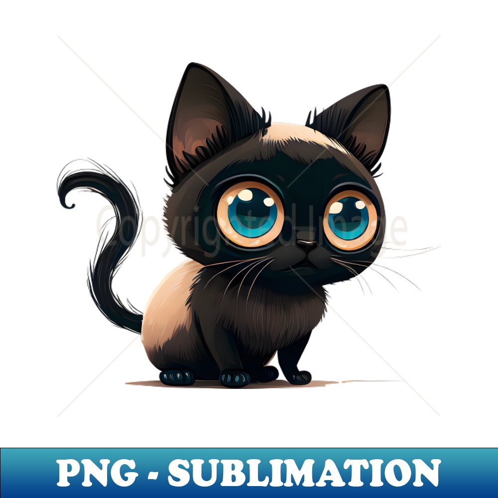 Siamese Cat Siamese Cat lovers Cute kitten - Retro PNG Sub | Inspire Uplift