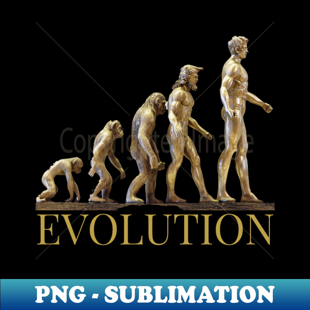 Evolution - PNG Transparent Digital Download File for Sublim - Inspire ...