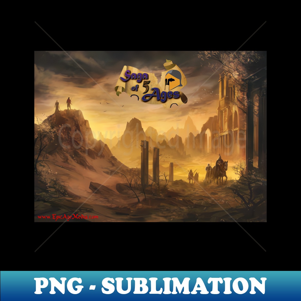 Saga of 5 Ages Book 1 - Instant Sublimation Digital Download | Inspire ...