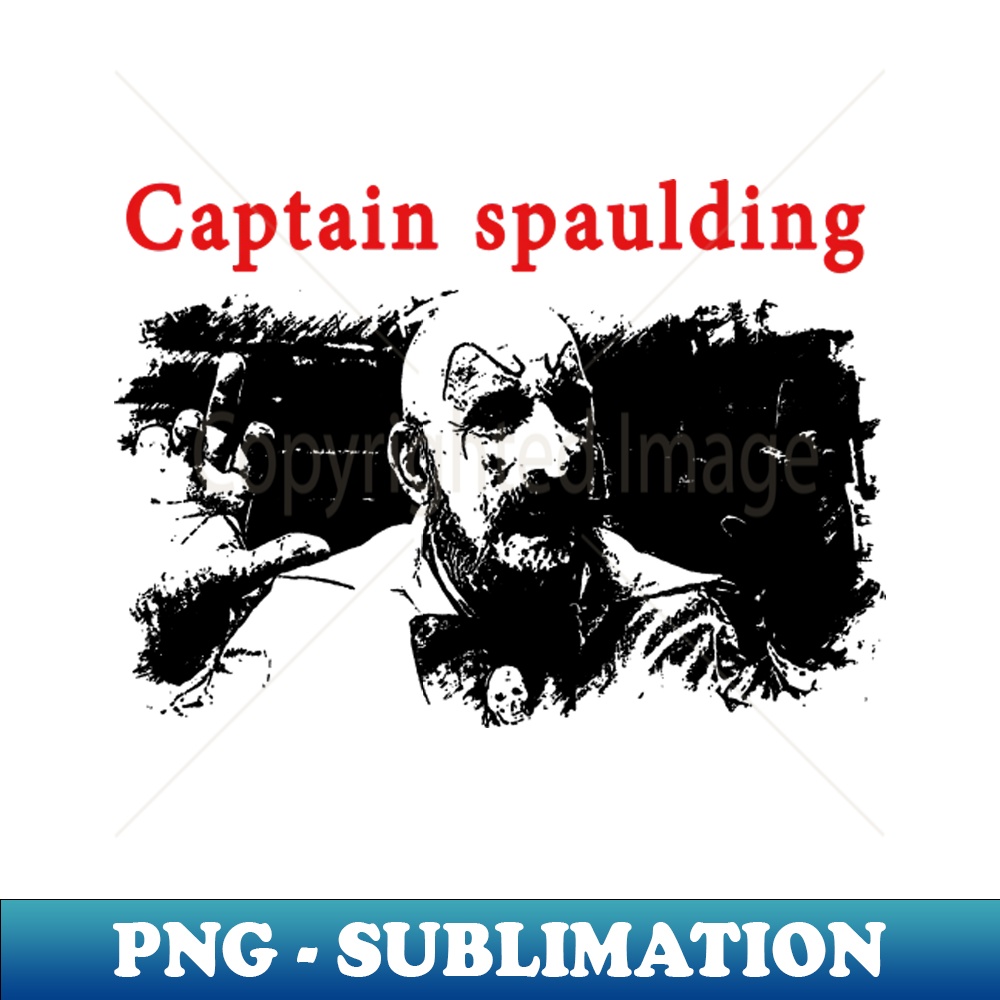 Captain Spaulding - PNG Transparent Sublimation Design - Per | Inspire ...