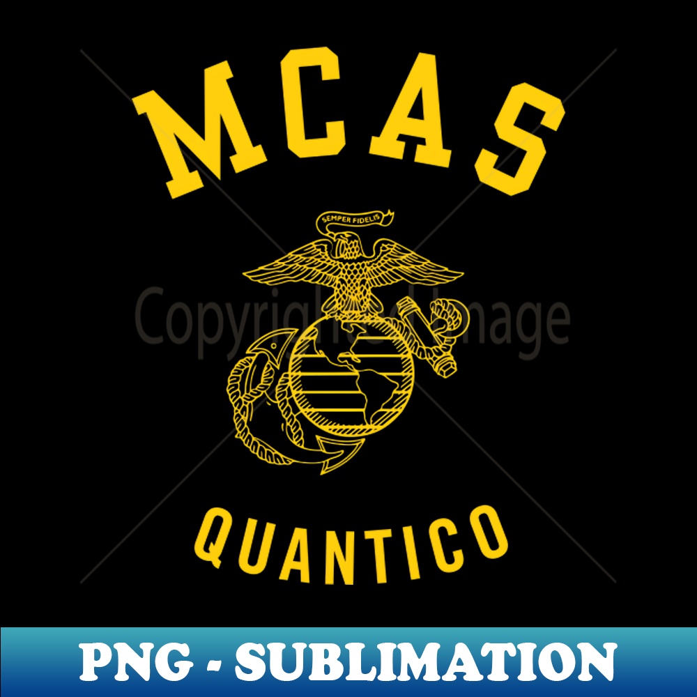 MCAS Quantico - Signature Sublimation PNG File - Bold & Eye- - Inspire ...
