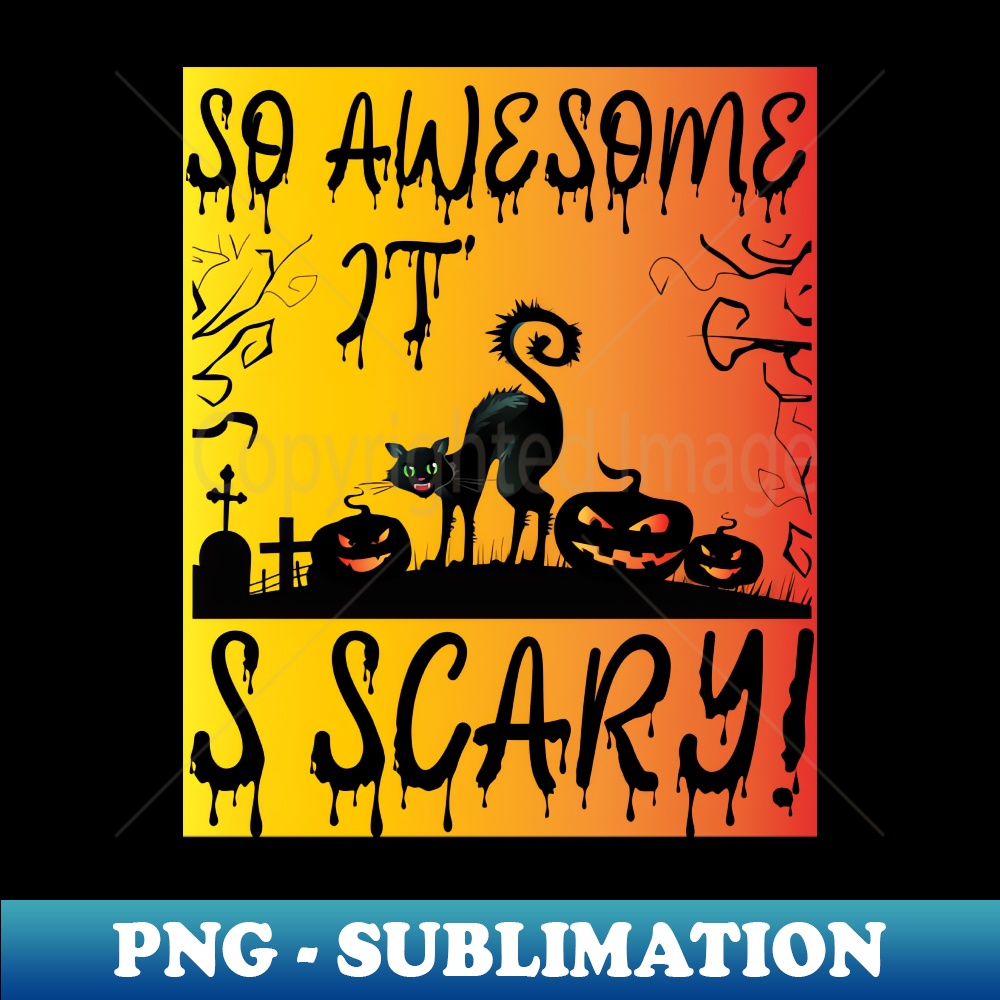 Scary Halloween - PNG Transparent Sublimation Design - Captu | Inspire ...