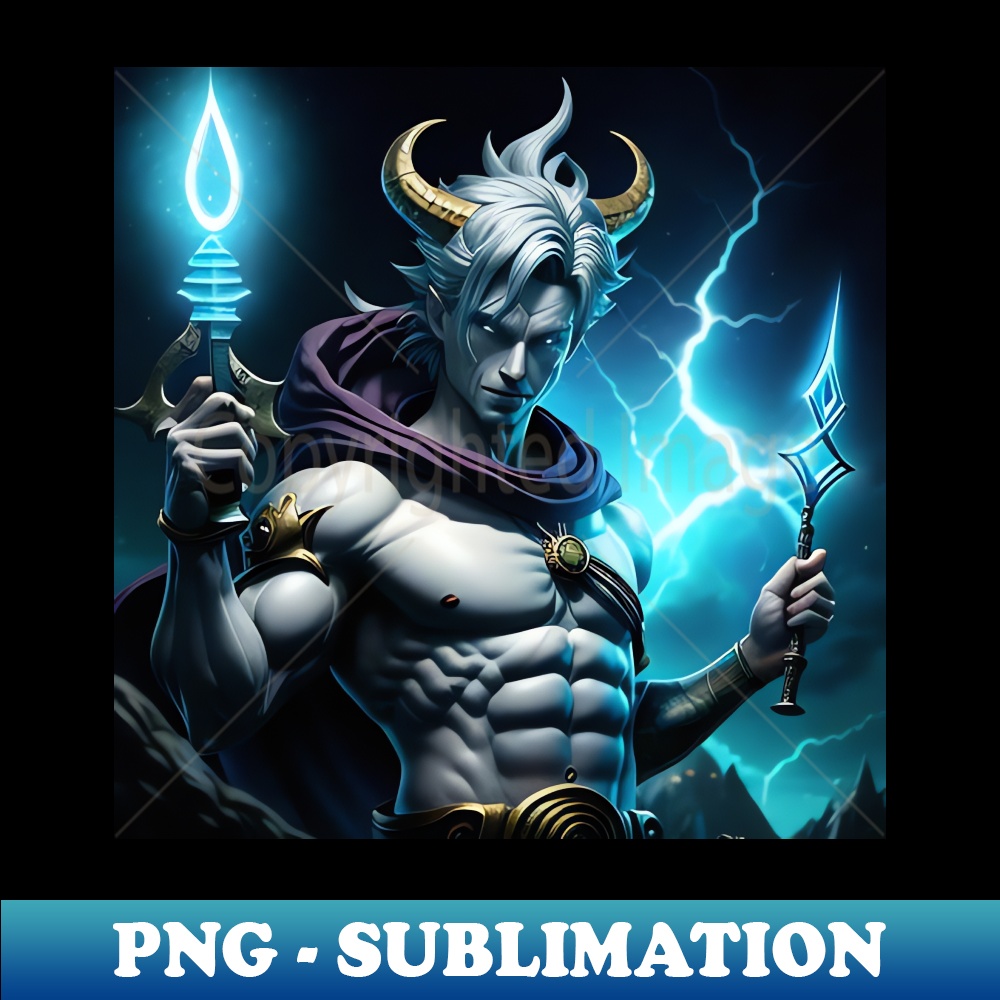 Magician God styled similar to Posiedon - Sublimation-Ready | Inspire ...
